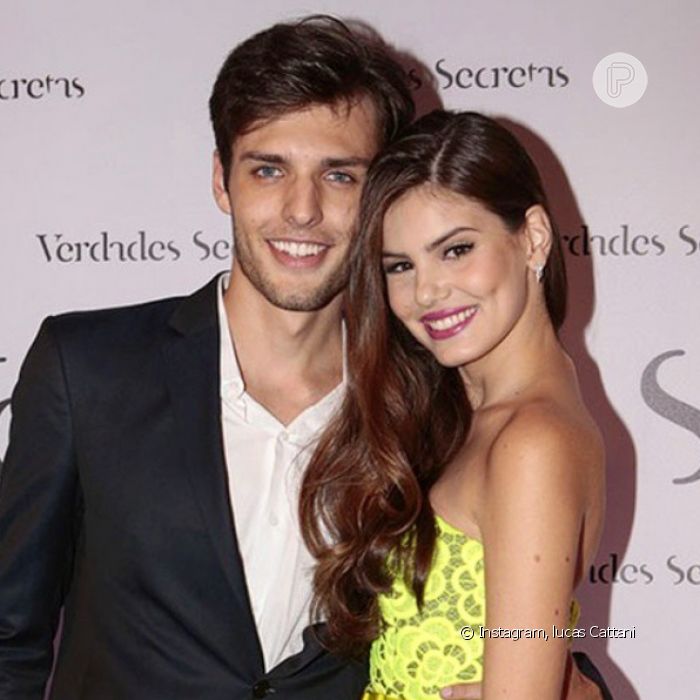 Lucas Cattani e Camila Queiroz estiveram juntos por mais de três anos ...