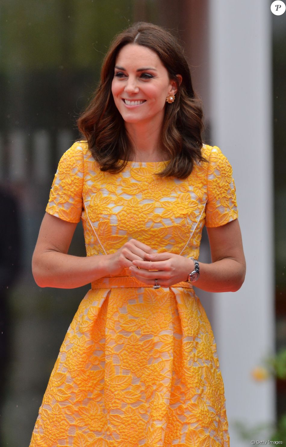 Kate Middleton voltou a usar relógio Cartier - Purepeople
