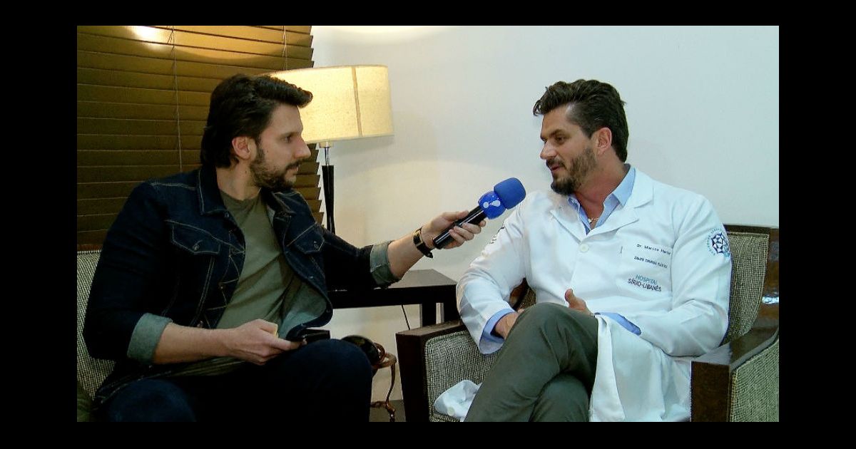 Ex-BBB Marcos Harter deu uma entrevista ao programa 'TV Fama' que vai ...