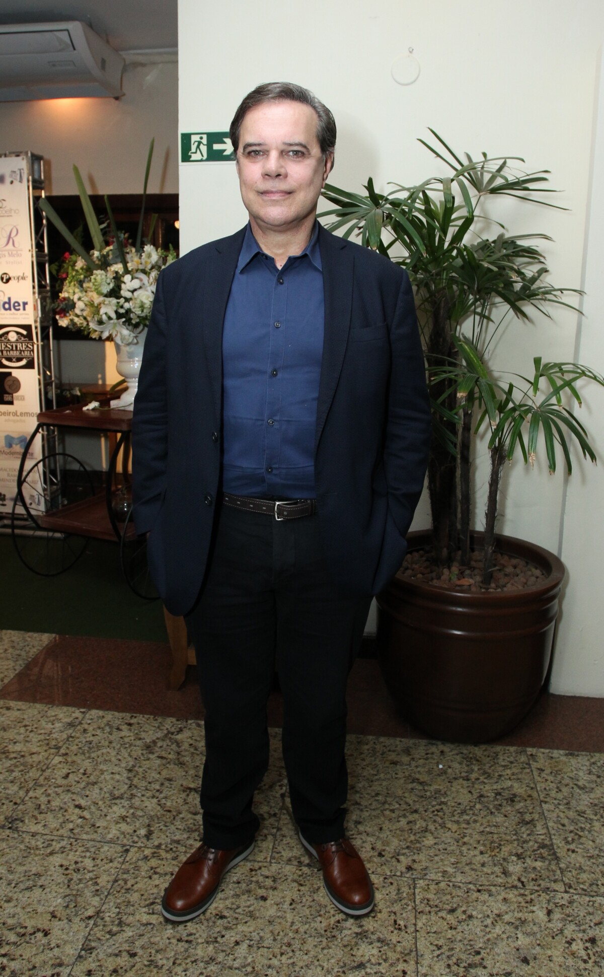 Foto: Diogo Vilela recebeu o Troféu Nelson Rodrigues como referência ...