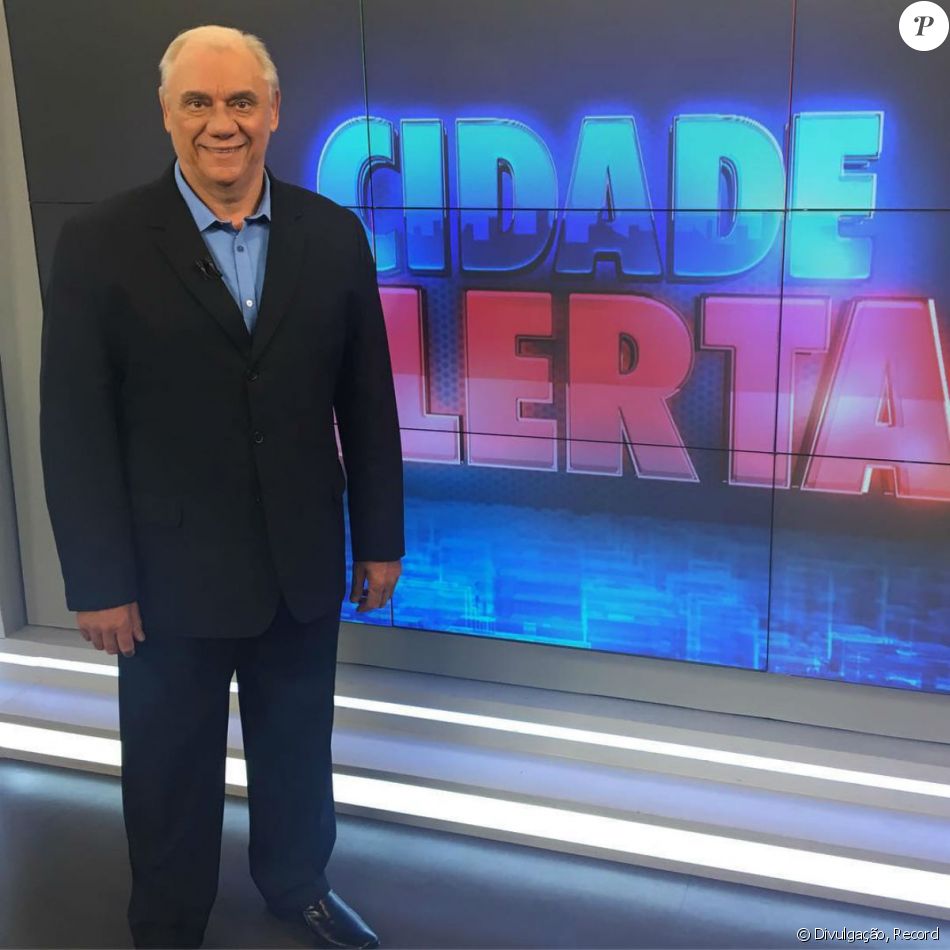 Marcelo Rezende era apresentador do 'Cidade Alerta' - Purepeople
