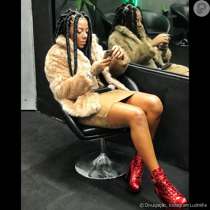 Ludmilla Usou O Seu Instagram Para Mostrar Que Est Com O Visual Dos