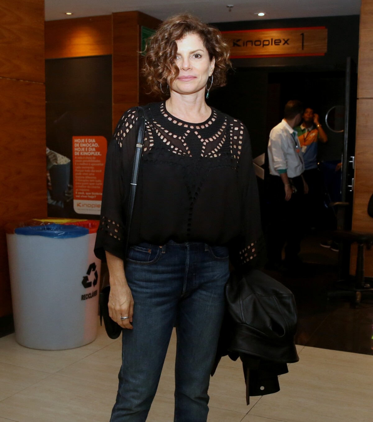 Foto: Debora Bloch também prestigiou o lançamento da série documental ...