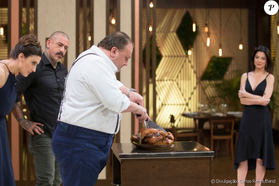 Os participantes do 'MasterChef' precisaram reproduzir um Turducken, um ...