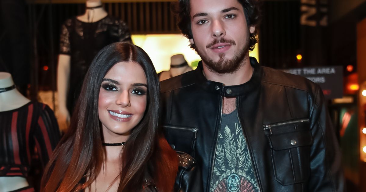 O casal Giovanna Lancellotti e Gian Luca Ewbank estava junto desde ...