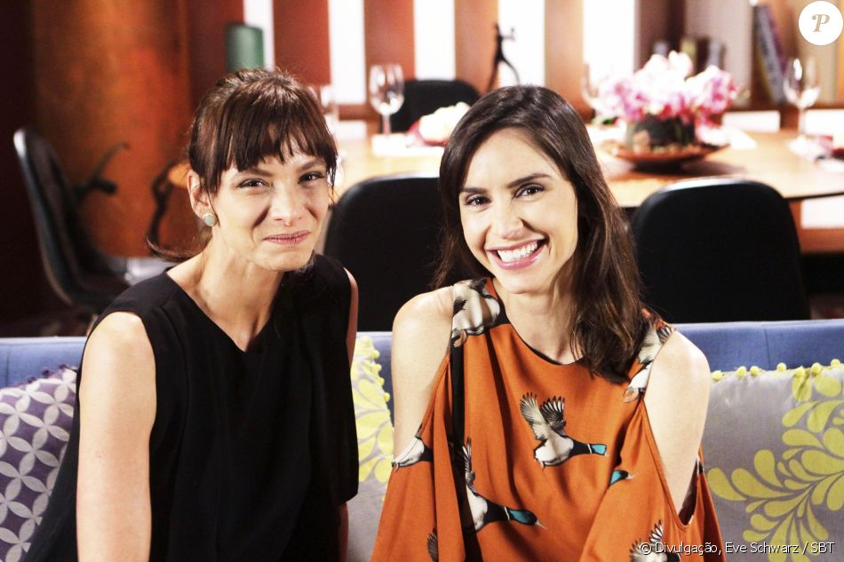 Paula (Carolina Manica), depois de dizer para Estefânia (Priscila Sol ...