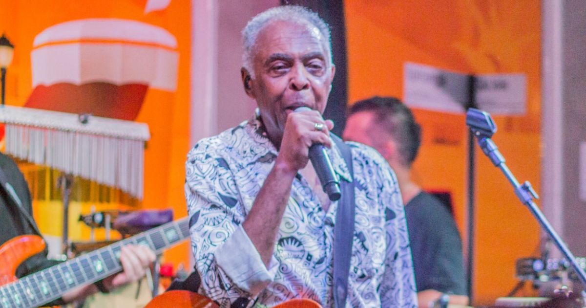 Gilberto Gil cantou em comemoração aos 464 anos da cidade de São Paulo ...