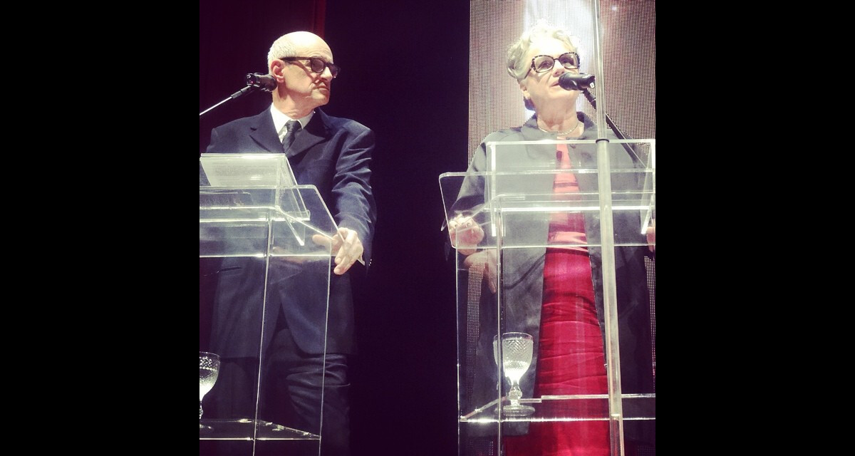 Foto: Marcos Caruso e Vera Holtz apresentaram juntos a abertura do ...