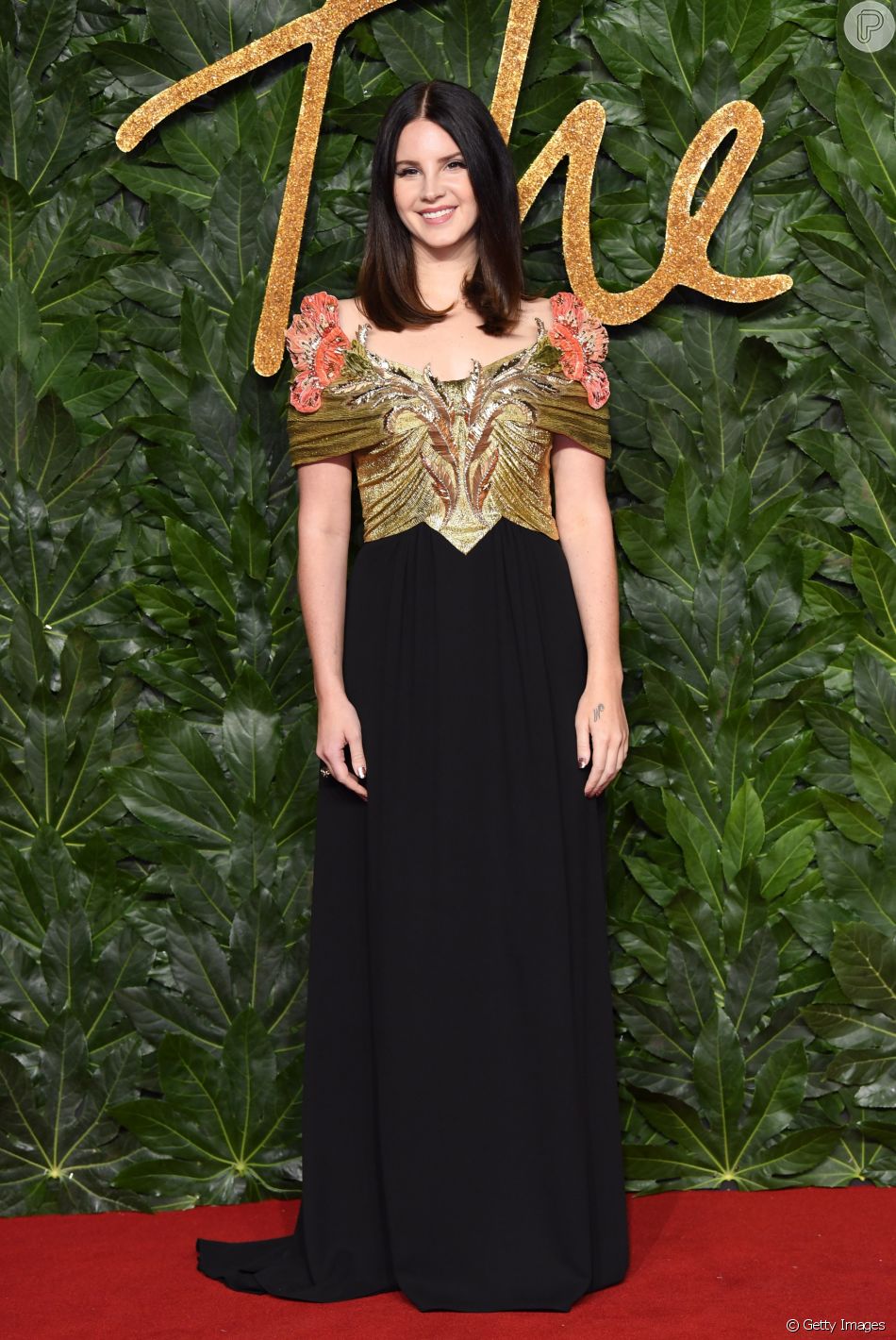 Lana Del Rey de Gucci para o British Fashion Awards 2018, realizado em ...