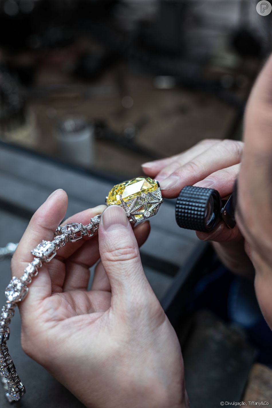 O icônico Diamante Tiffany tem 128 quilates e 82 facetas - Purepeople