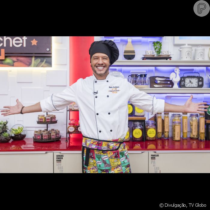 O ator Nando Rodrigues começou no 'SuperChef', do 'Mais Você', nesta ...