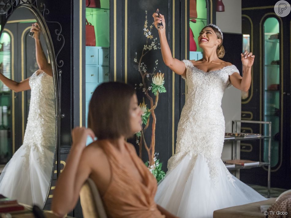 Maria da Paz (Juliana Paes) faz de tudo para o casamento ser perfeito ...