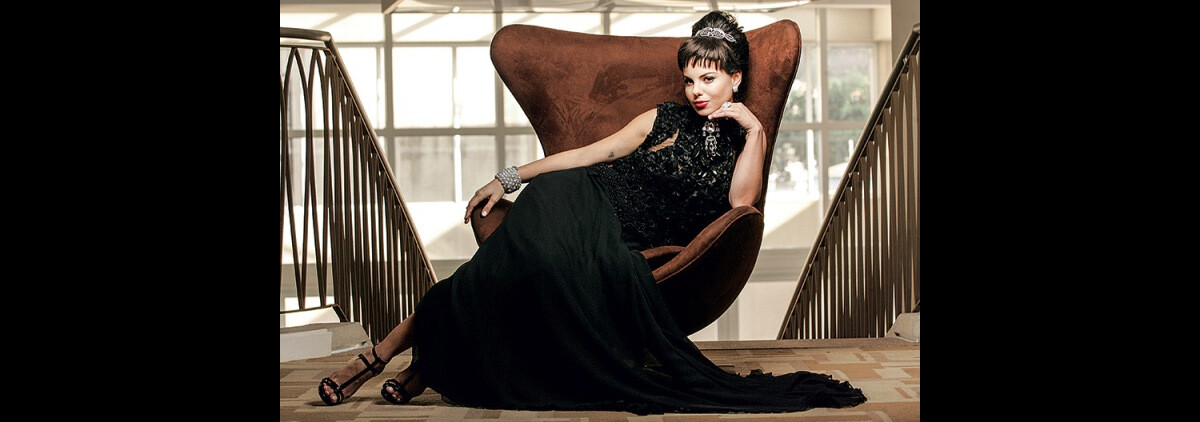 Foto: Sthefany Brito deu vida a Audrey Hepburn em ensaio para o livro ...