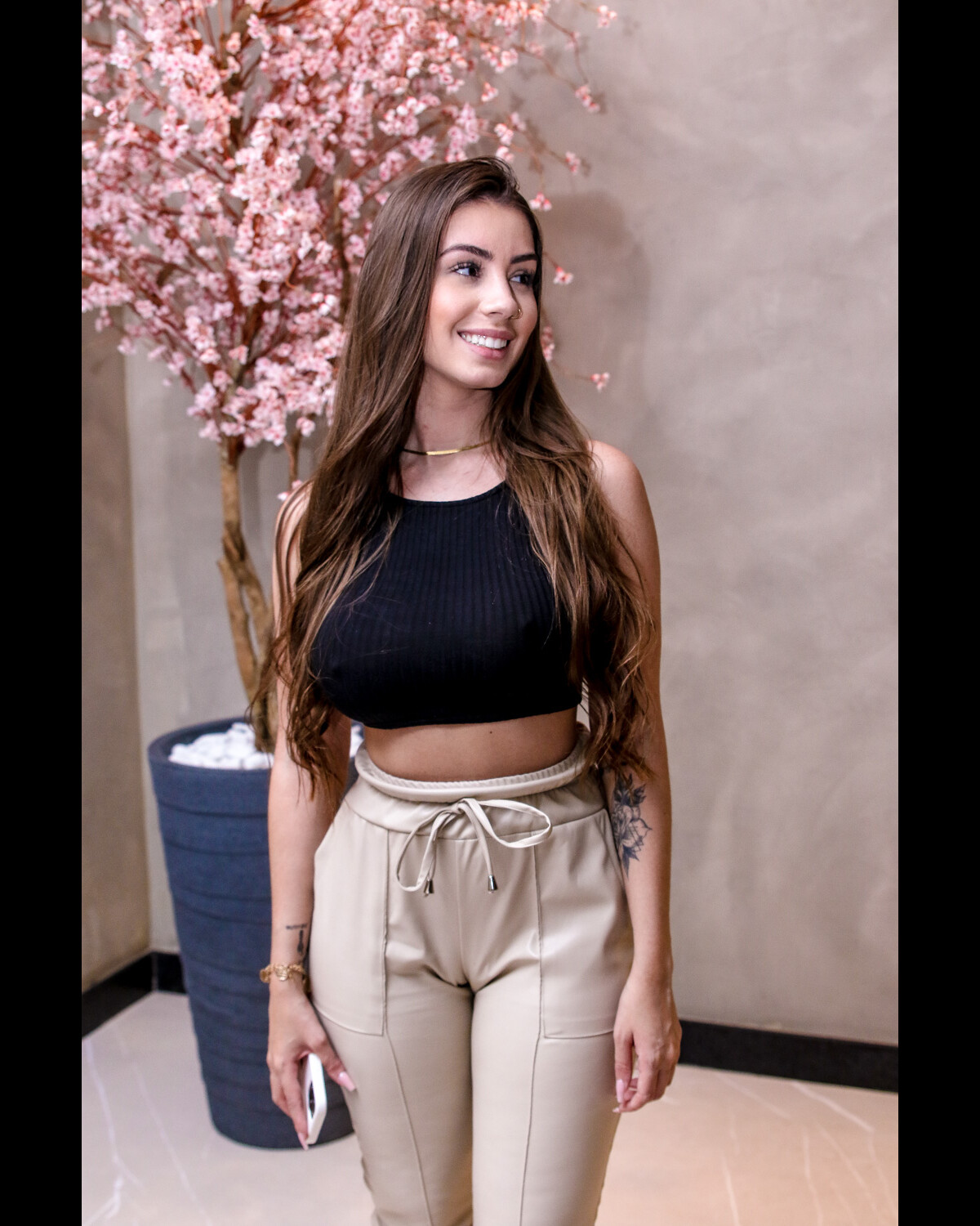 Foto: Maria Lina está tentando carreira de influenciadora e deixou a ...