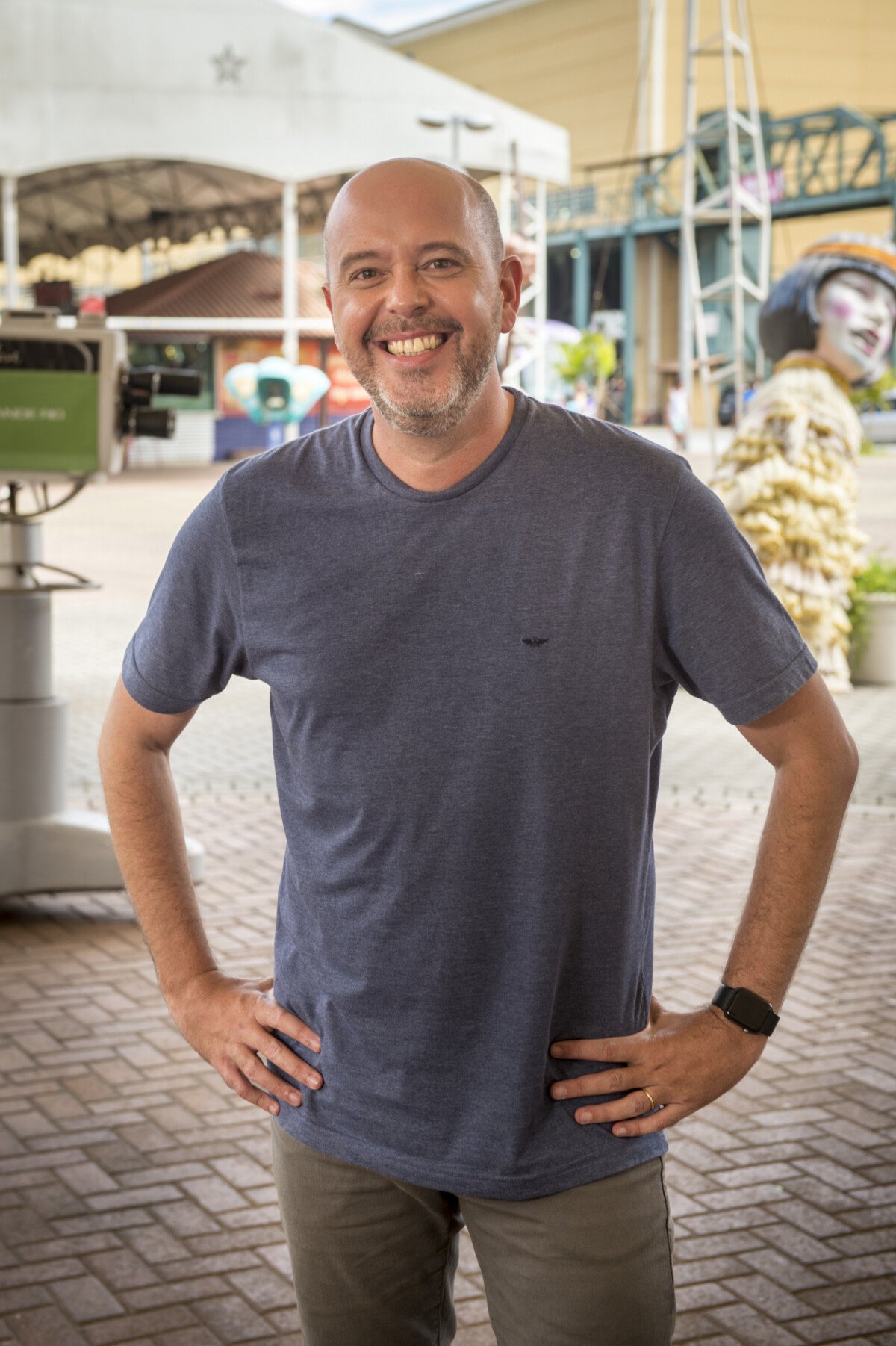 Foto: Alex Escobar ancorou as transmissões de Carnaval da série A e das ...