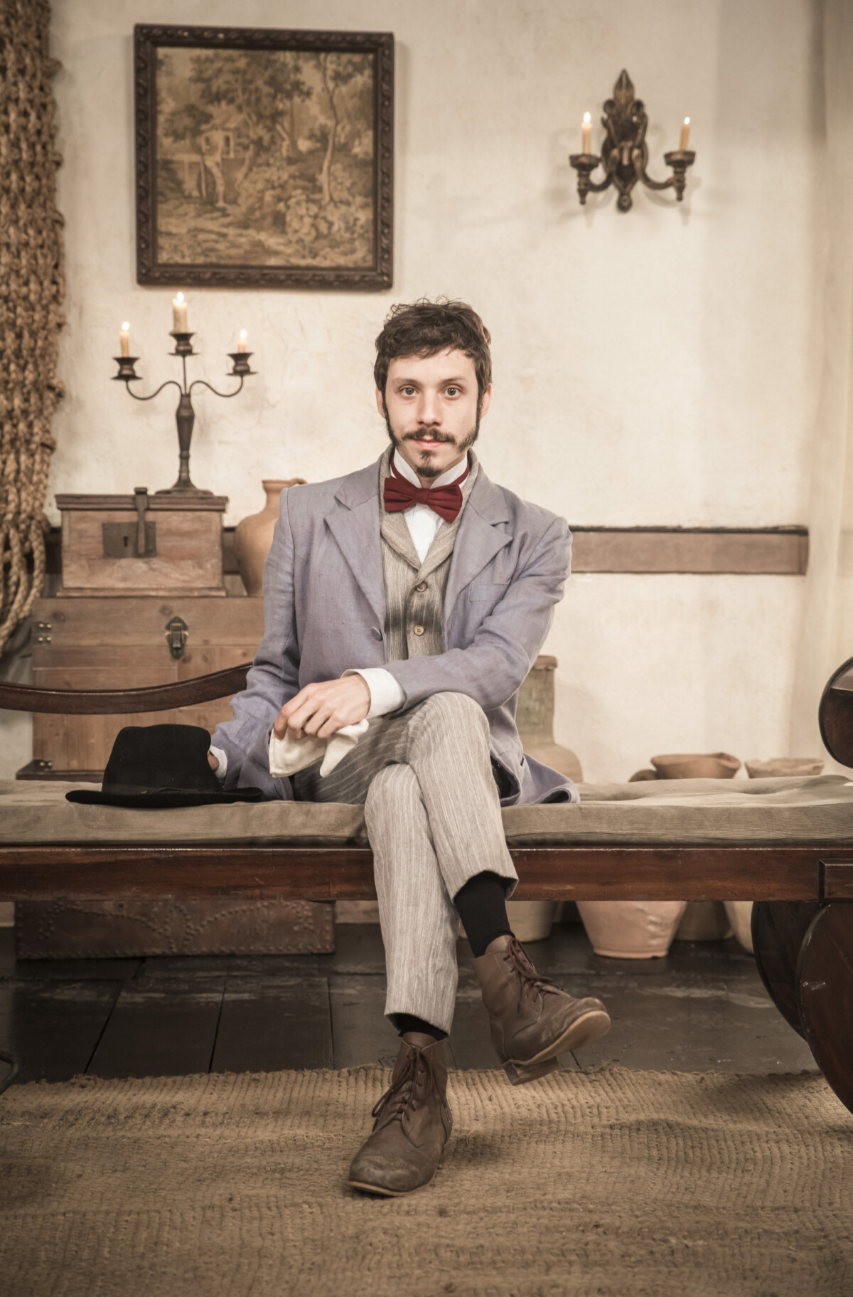 Foto: Novela 'Nos Tempos do Imperador': Nélio (João Pedro Zappa ... Foto: Novela 'Nos Tempos do Imperador': Nélio (João Pedro Zappa ...