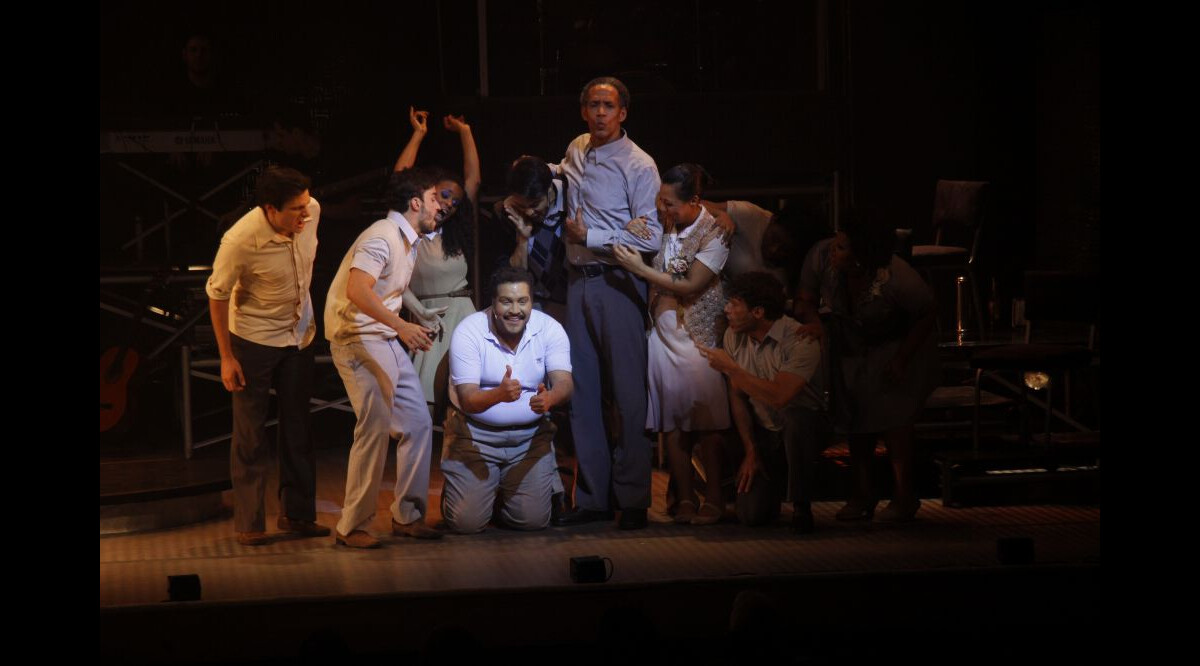Foto: O musical sobre a vida de Tim Maia está em cartaz no Rio de ...
