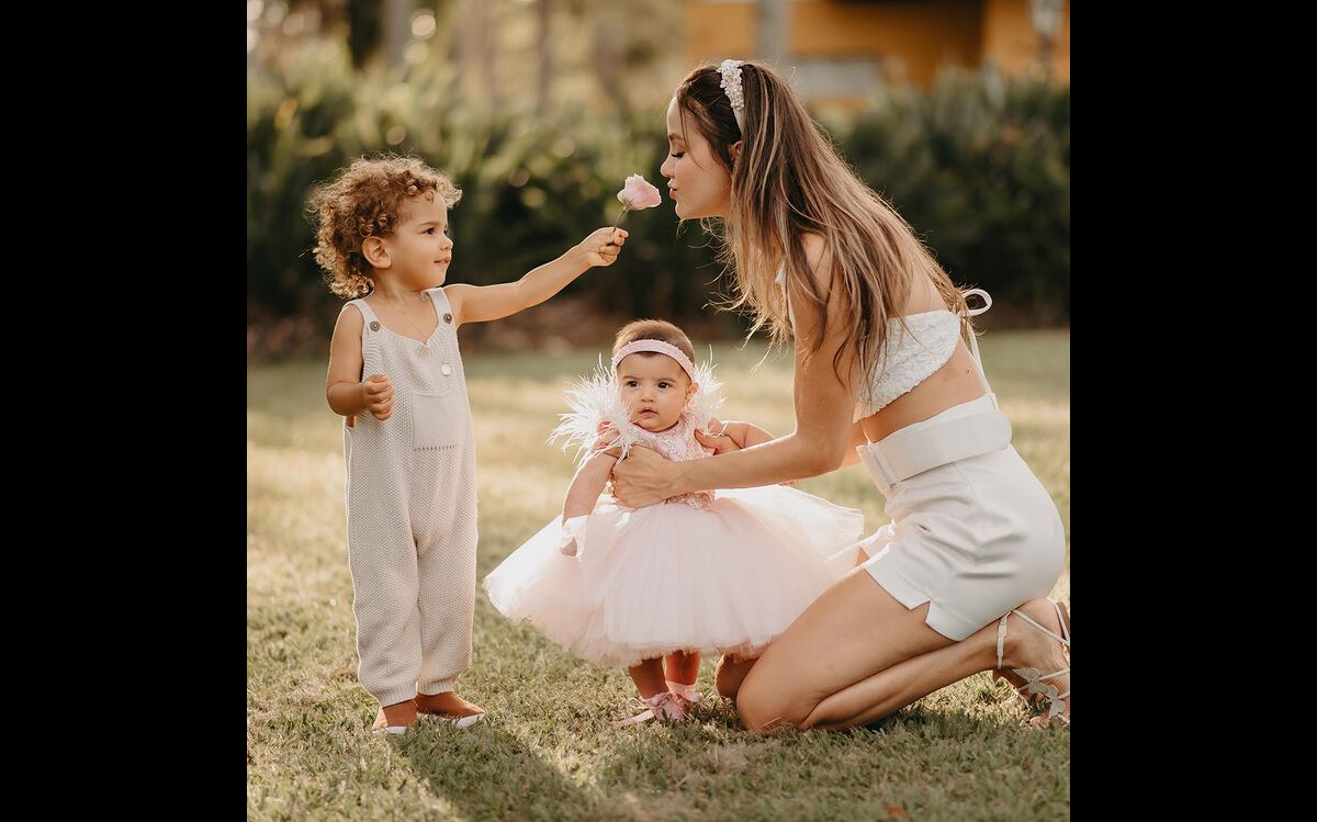 Foto: Biah Rodrigues se declara para os filhos em data que Fernanda ...