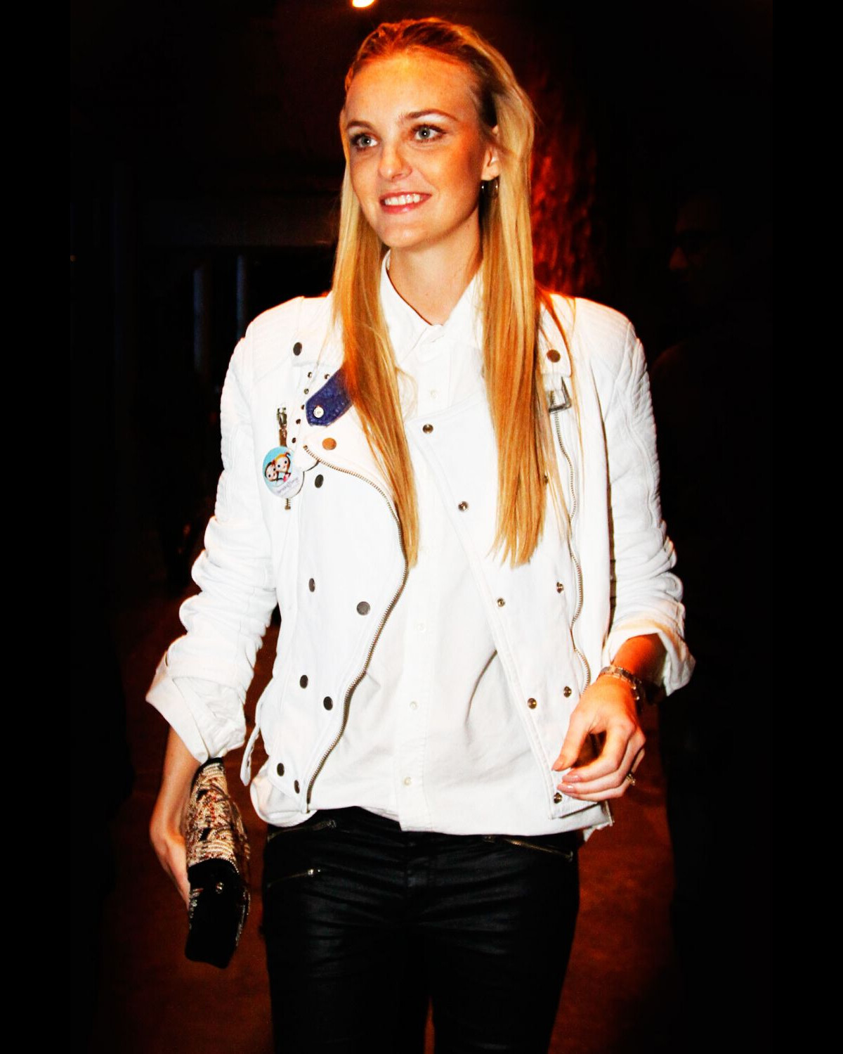 Foto: Antes de entrar na passarela pela grife Animale, Carol Trentini ...