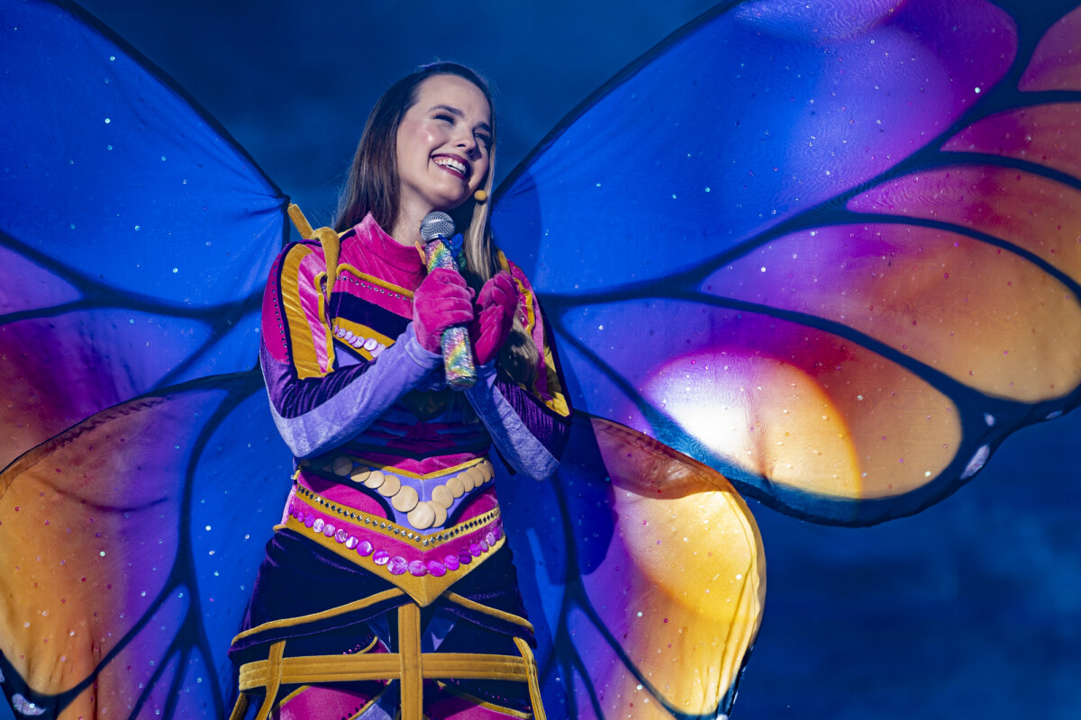 Foto: The Masked Singer: direto da 2ª temporada, a Borboleta (Thaeme ...