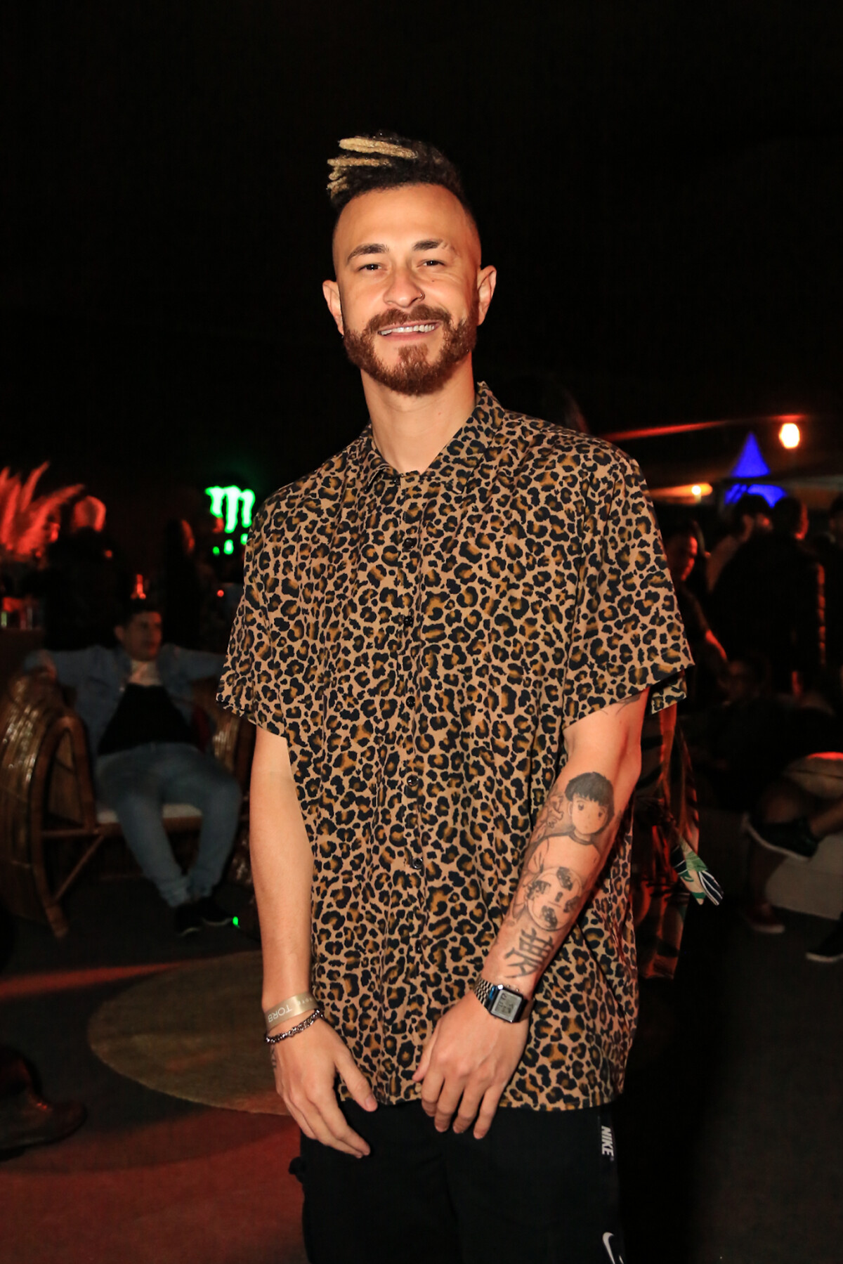 Foto: Youtuber Fred apostou no animal print - Purepeople