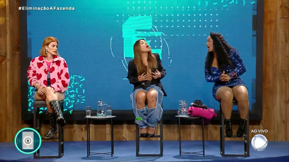 Foto: A Fazenda: Ingrid e Rosi batem boca - Purepeople