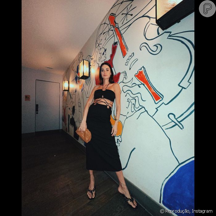 Thaila Ayala mostrou a barriga da segunda gravidez em foto no Instagram ...