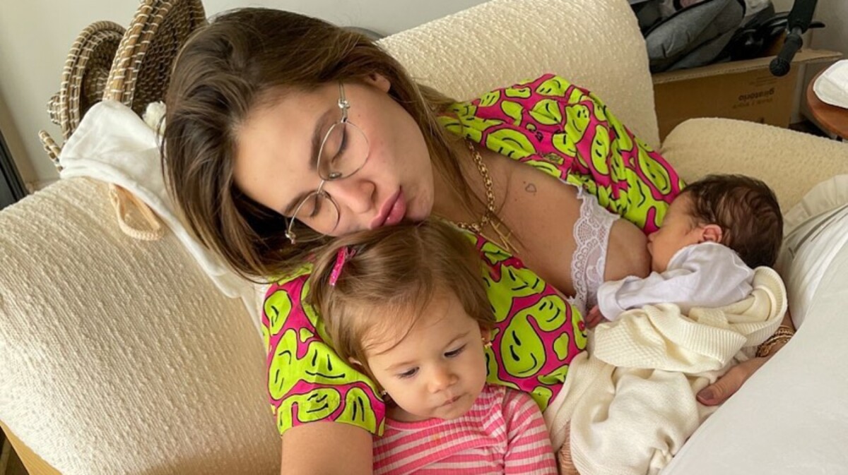 Foto: Virgínia Fonseca revela drama na amamentação de Maria Flor, em 12 ...
