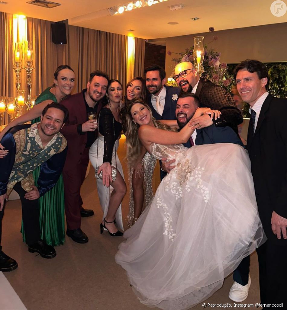 Vestido de noiva princesa: look de Dani Calabresa em casamento é ...