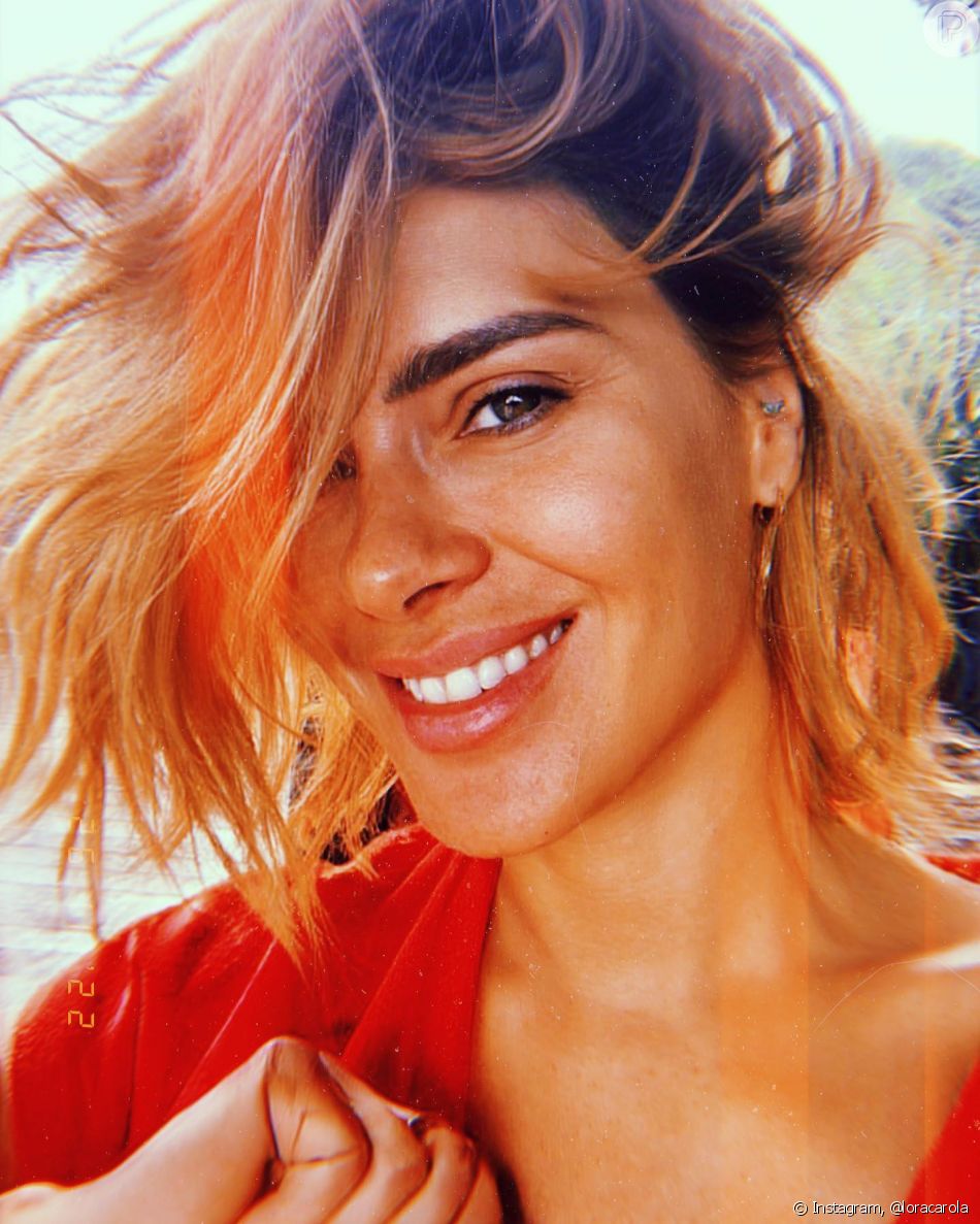 No visual de Carolina Dieckmann: cabelo curto e cacheado gera ...