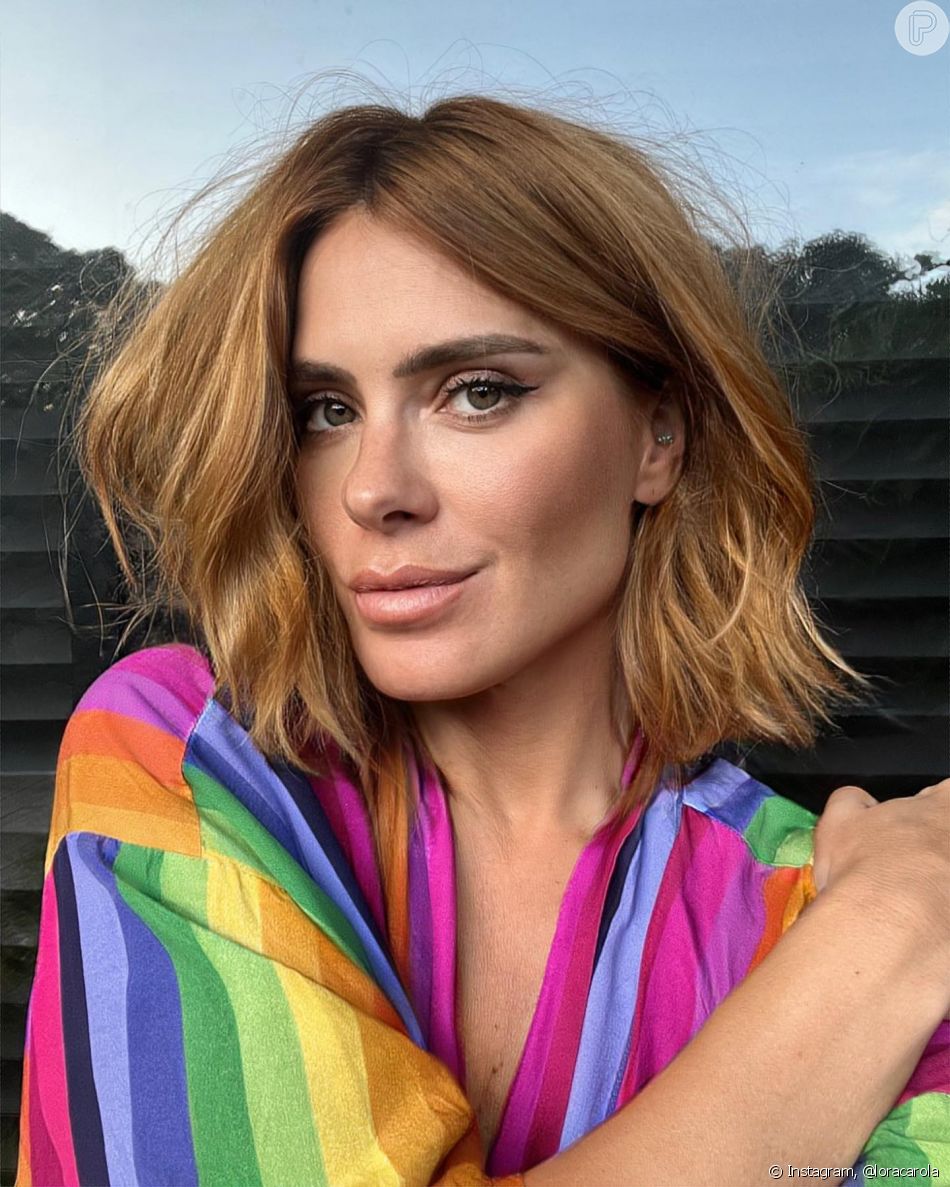 No visual de Carolina Dieckmann: cabelo curto e cacheado gera ...