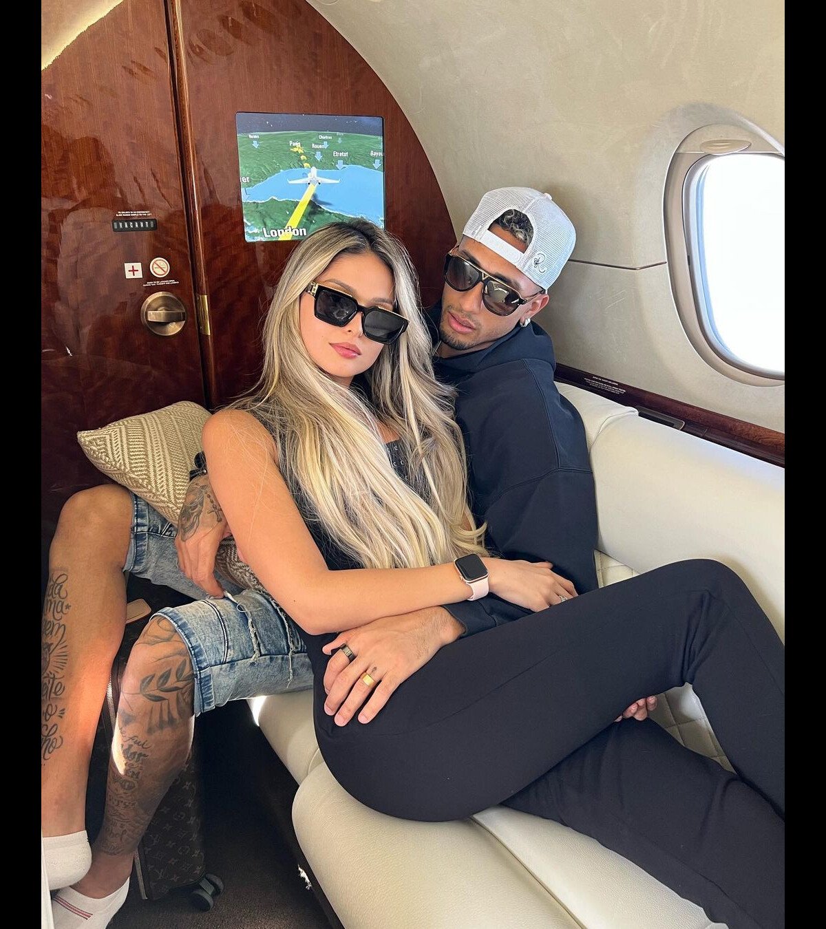 Foto: Namoro entre Raphinha e Natália começou apenas em 2021 - Purepeople