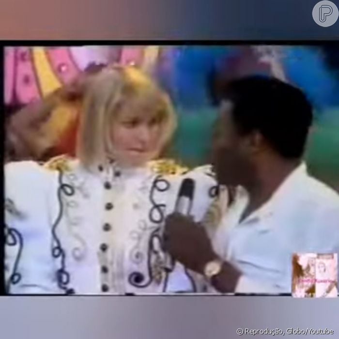 Pelé e Xuxa se reencontram no palco do 'Xou da Xuxa', na Globo - Purepeople
