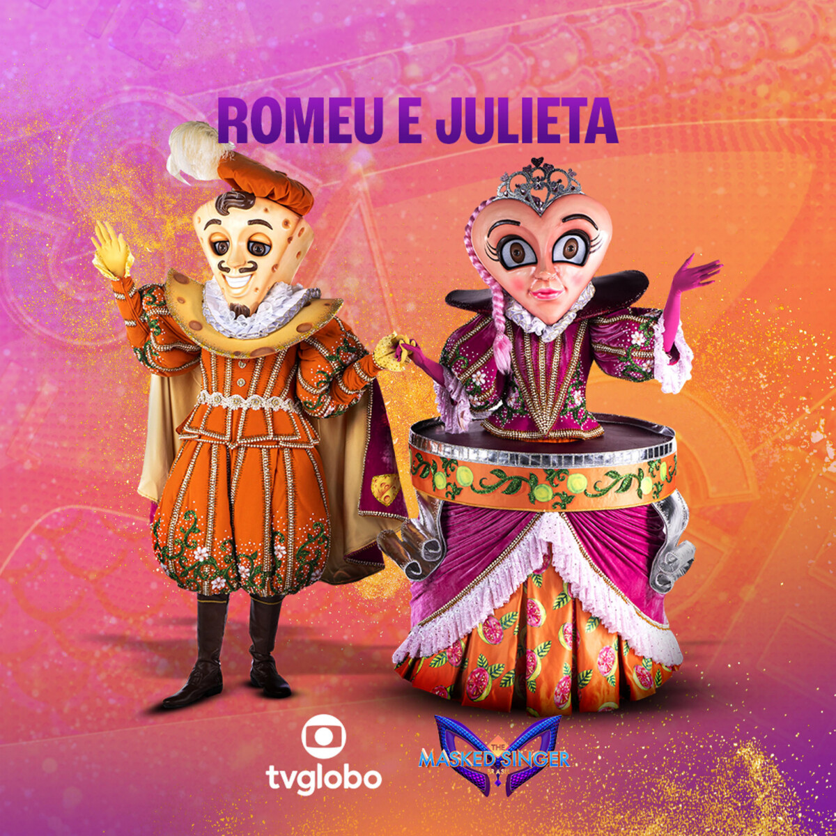 Foto: 'The Masked Singer Brasil 3': descubra quem é o casal Romeu e ...