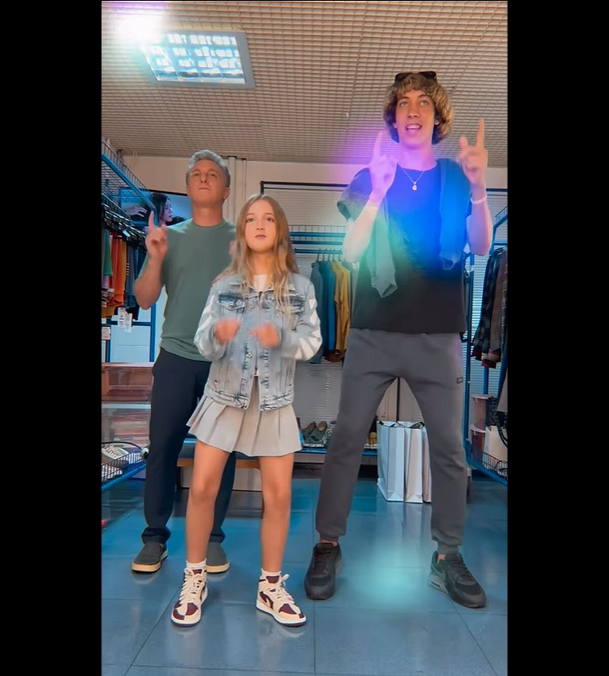 Foto: Eva mostrou muita desenvoltura ao longo da dança - Purepeople