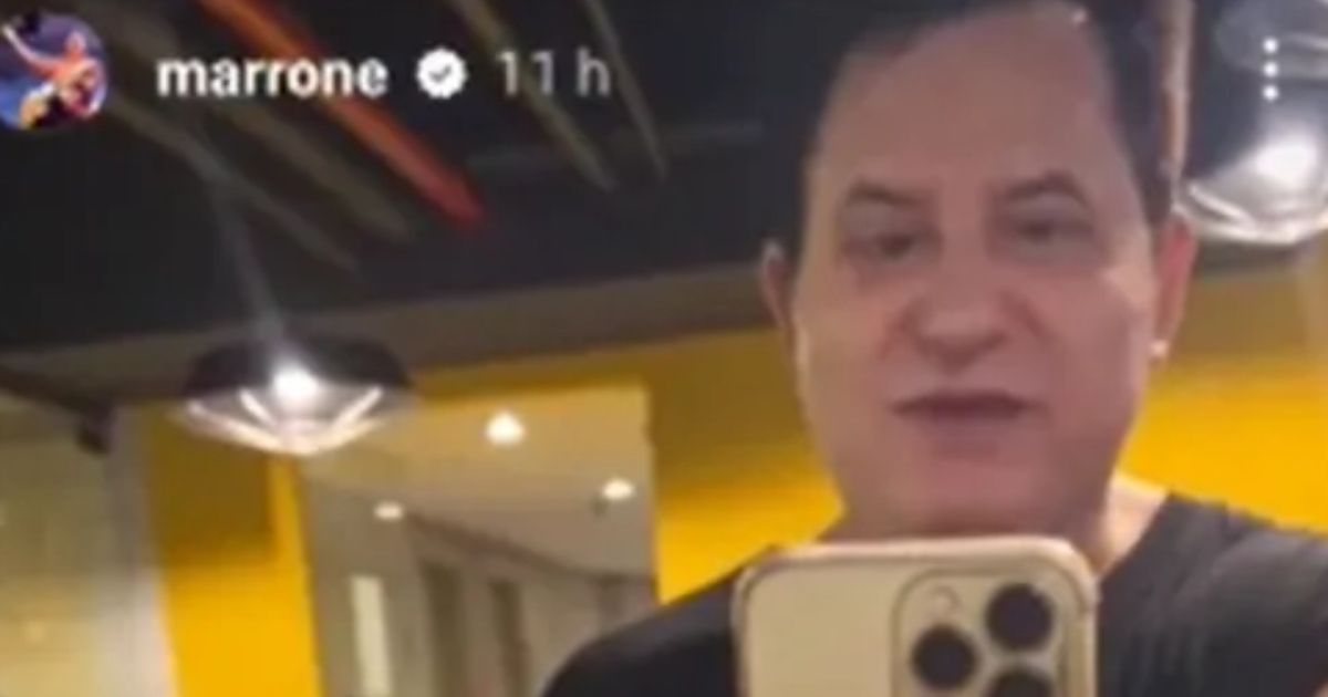 Sertanejo Marrone comemorou a volta de atividades de sua rotina após ...