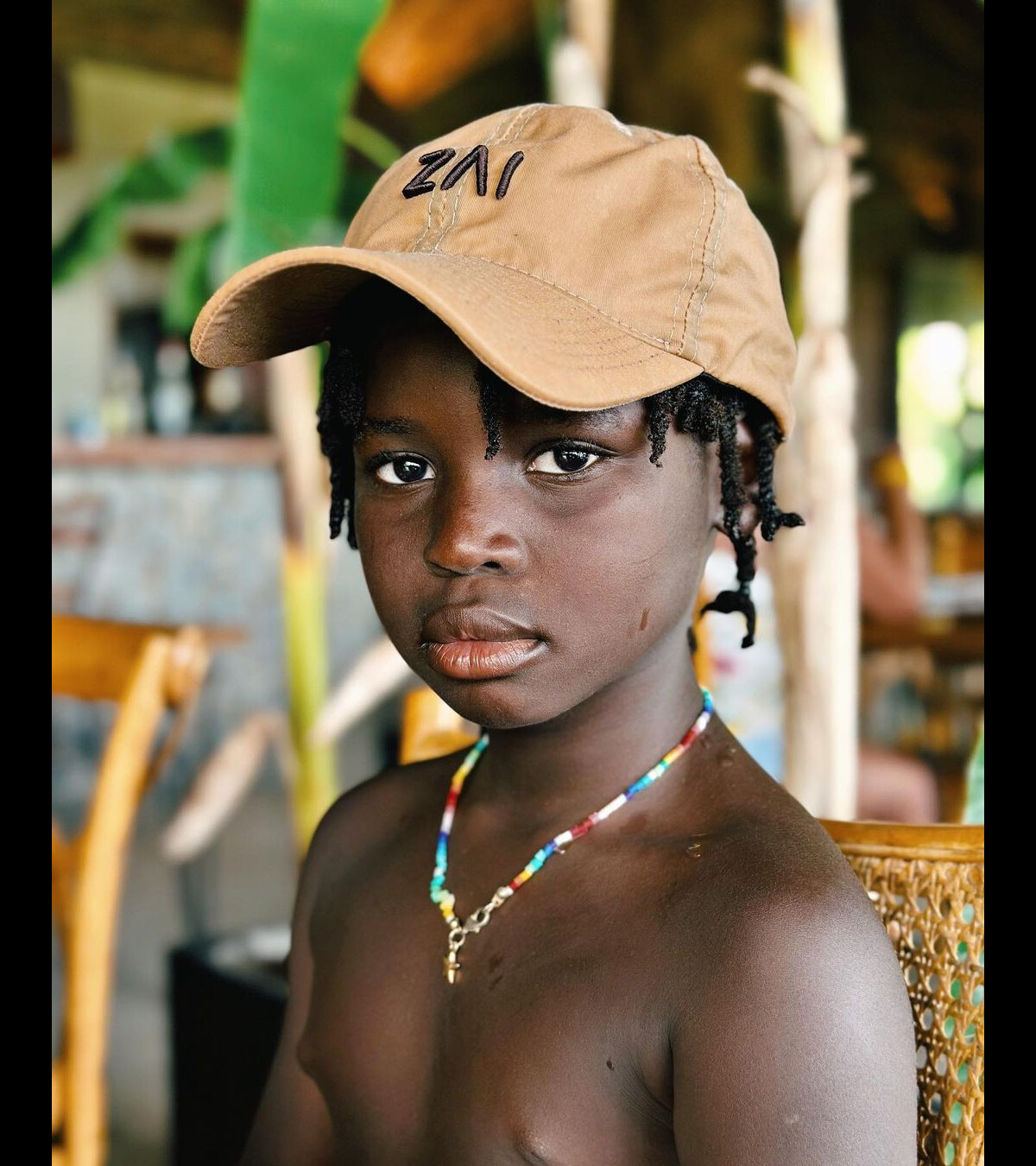 Foto: Em vídeo, Bless revelou o desejo de voltar ao Malauí, seu país ...