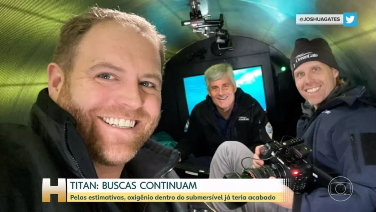 Foto: Stockton Rush era o piloto do Titan e era casado com a tataraneta ...