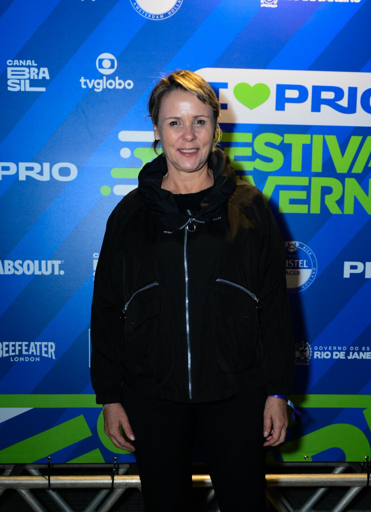 Foto: Giulia Gam aproveitou o segundo dia de festival de música no Rio ...