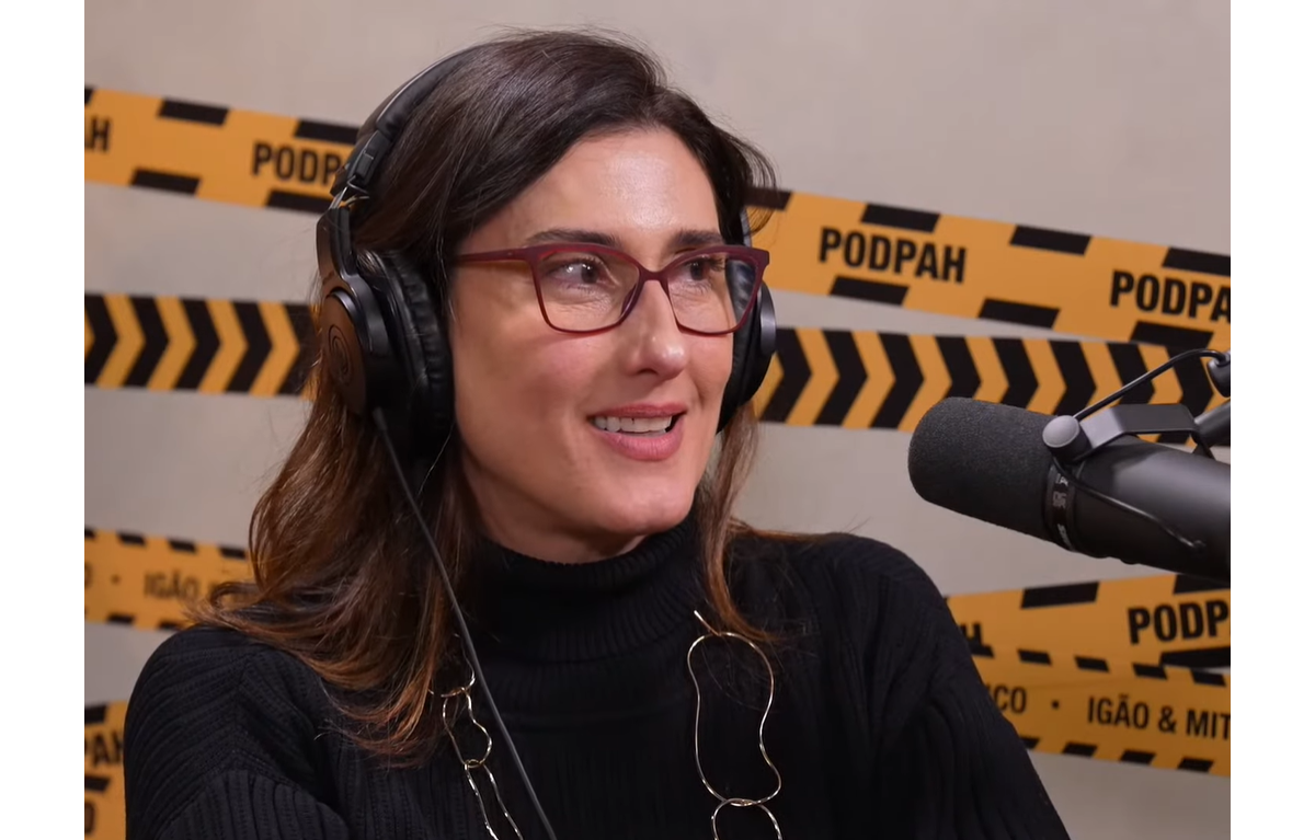 Foto: Paola Carosella, no "PodPah", diz que sua vida era a cozinha: "Pra mim, o limite do meu ...