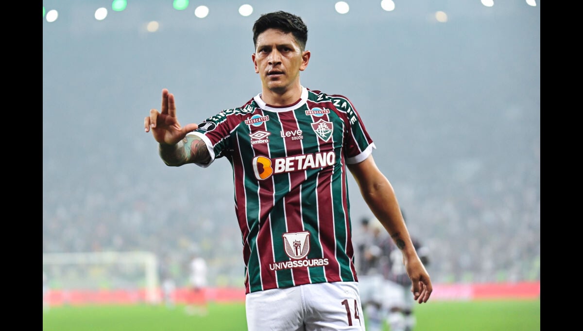 Foto: Germán Cano se mostrou tranquilo para a final contra o Boca ...