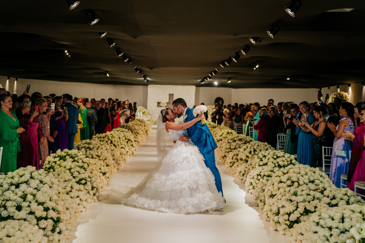 Foto: Casamento de luxo de Rayssa Scheffer e Nivaldo Santiago teve 1500 ...