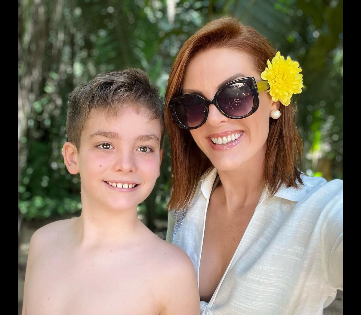 Foto: Ana Hickmann compilou diversas imagens ao lado de Alezinho com um ...