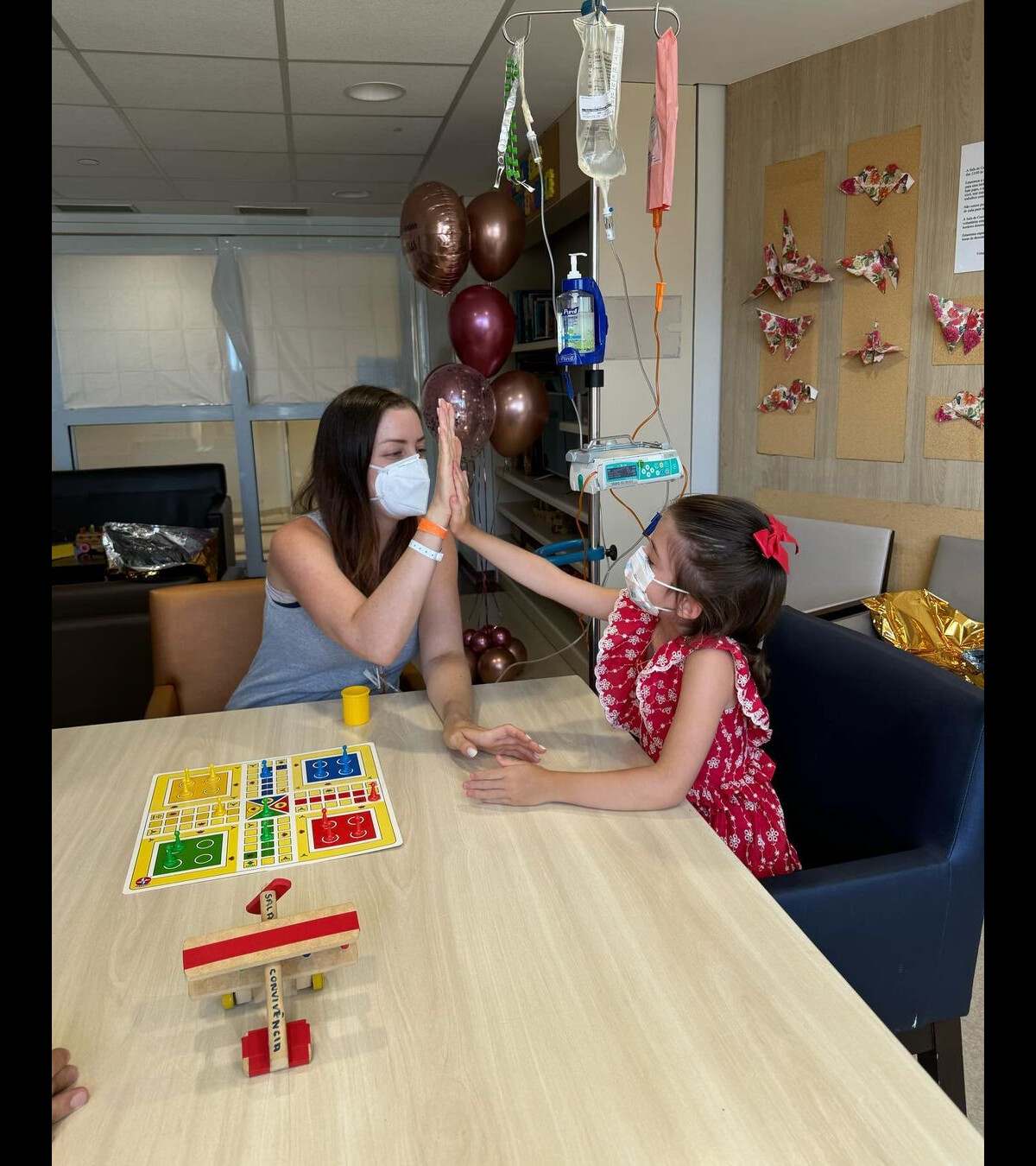 Foto: Filha de Roberto Justus, Fabiana Justus recebeu a visita das suas ...