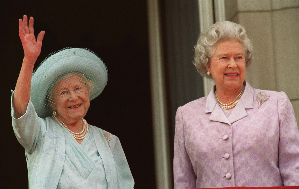 Foto: A rainha-mãe Elizabeth, mãe de Elizabeth II, continuou na ativa ...