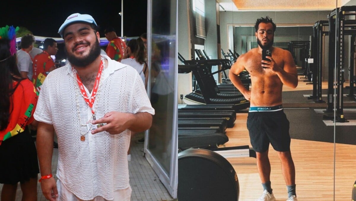 Foto: Francisco Gil mostra corpo musculoso após mudança radical e ...