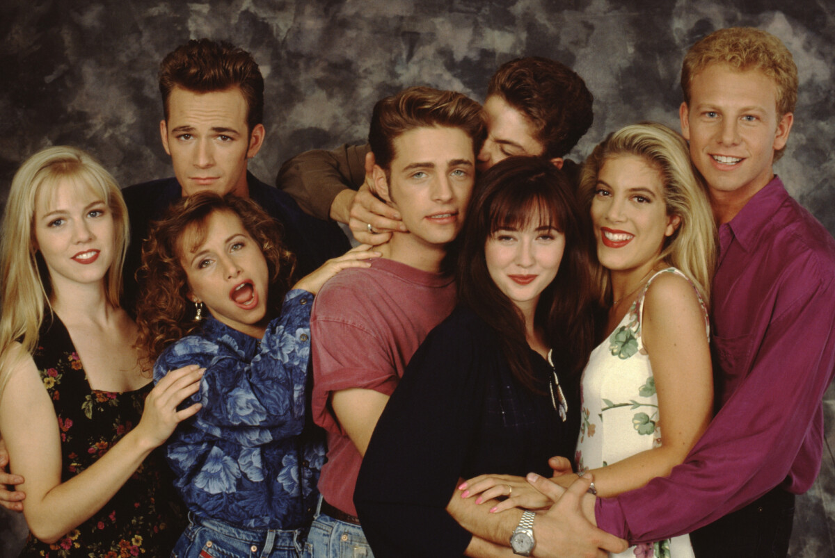 Foto: Shannen Doherty em foto como a Brenda da série 'Barrados no Baile ...