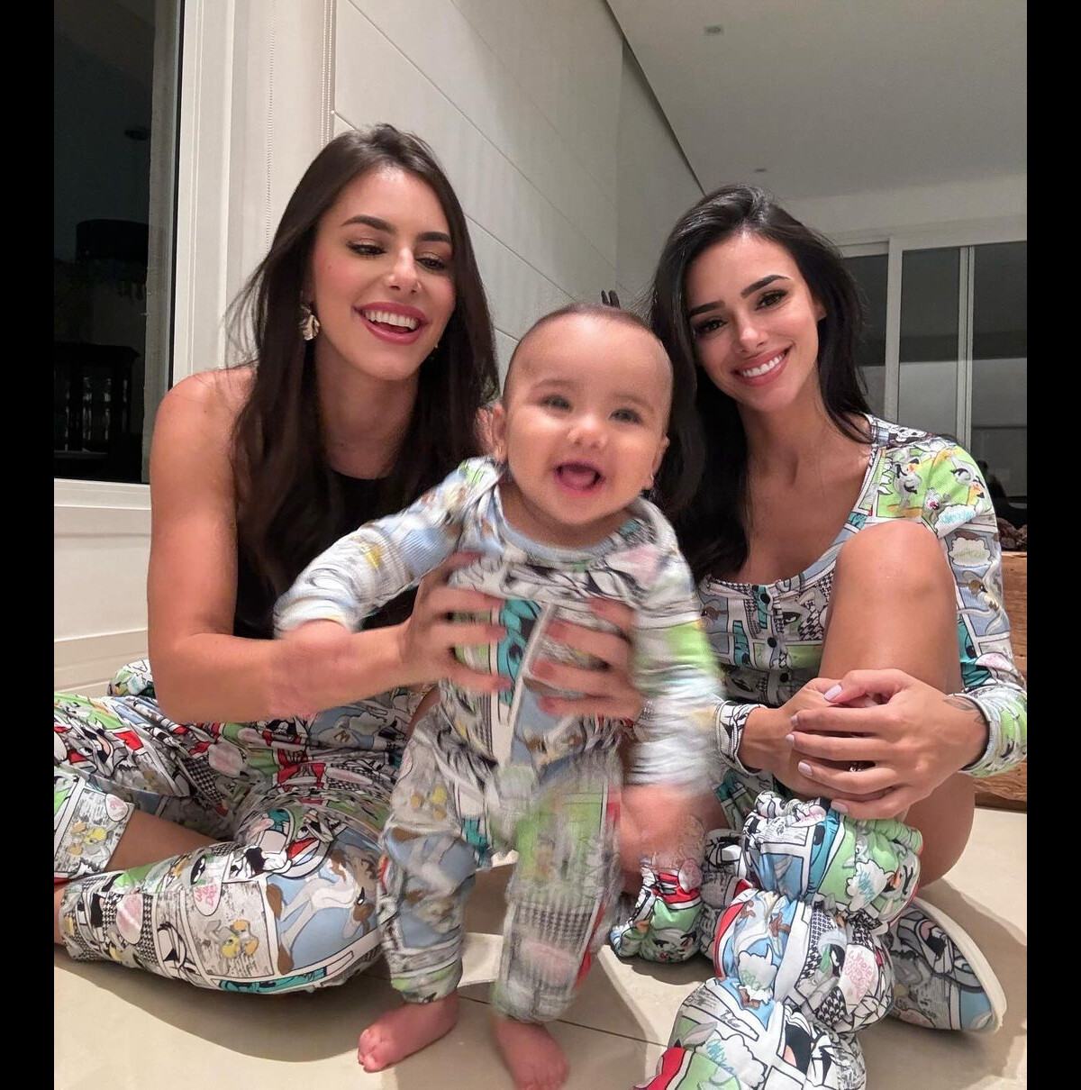 Foto: Filha de Bruna Biancardi, Mavie combinou look com a mãe e com a tia, Bianca Biancardi ...