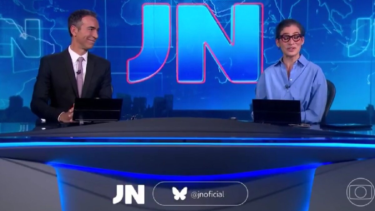 Foto: Logo do Bluesky apareceu no Jornal Nacional, após X/Twitter ser ...