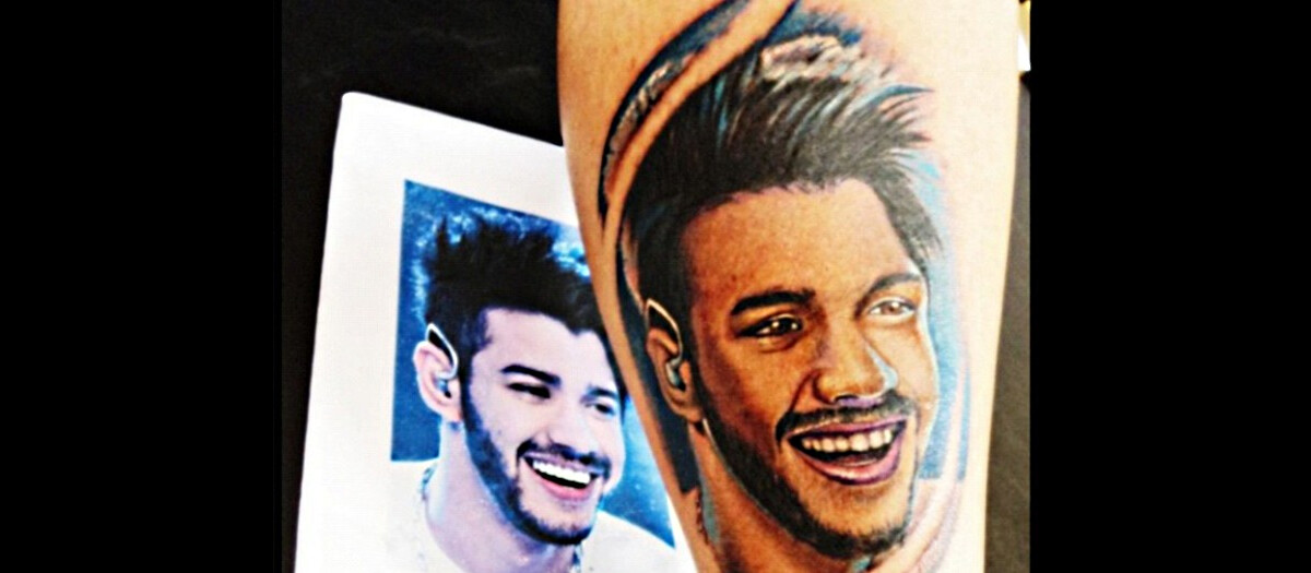 Foto: Gusttavo Lima ganha homenagem de fã em forma de tatuagem - Purepeople